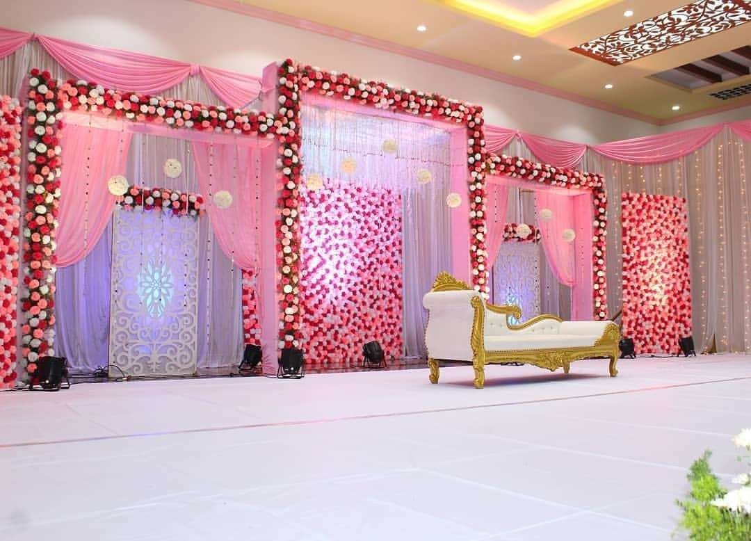 Mehndi Stage Decoration Services in Lahore | Blossoms Florals